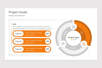 Project Goals PowerPoint Presentation Template | Nulivo Market