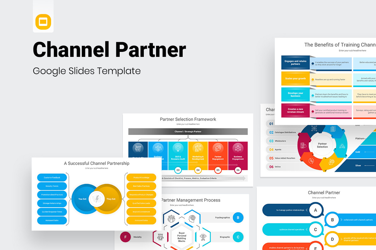Channel Partner Google Slides Presentation Template | Nulivo Market