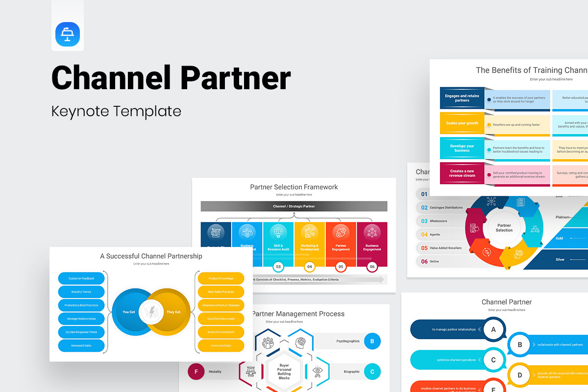 Channel Partner Keynote Presentation Template | Nulivo Market