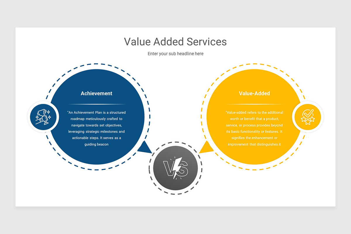 Value Added Services PowerPoint Presentation Template | Nulivo Market