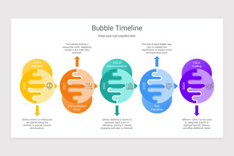 Bubble Timeline PowerPoint Presentation Template | Nulivo Market