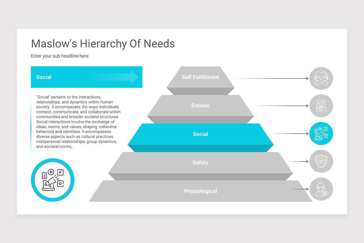 Maslow's Hierarchy of Needs PowerPoint Presentation Template | Nulivo ...