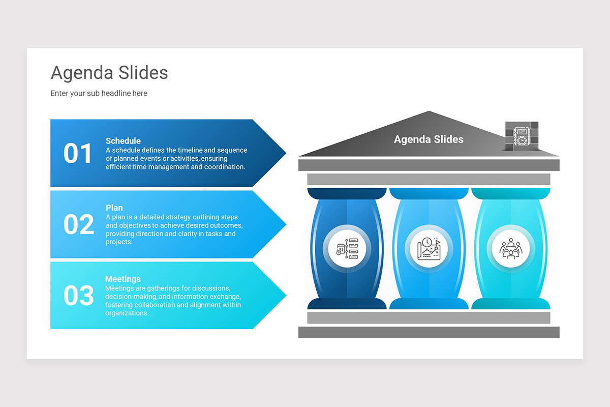 Agenda Bundle Google Slides Presentation Template | Nulivo Market
