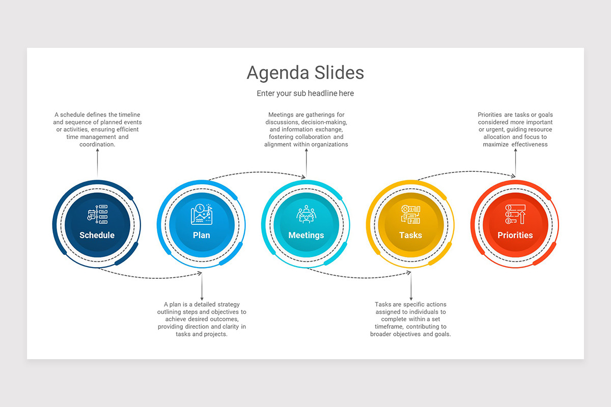 Agenda Bundle Google Slides Presentation Template | Nulivo Market
