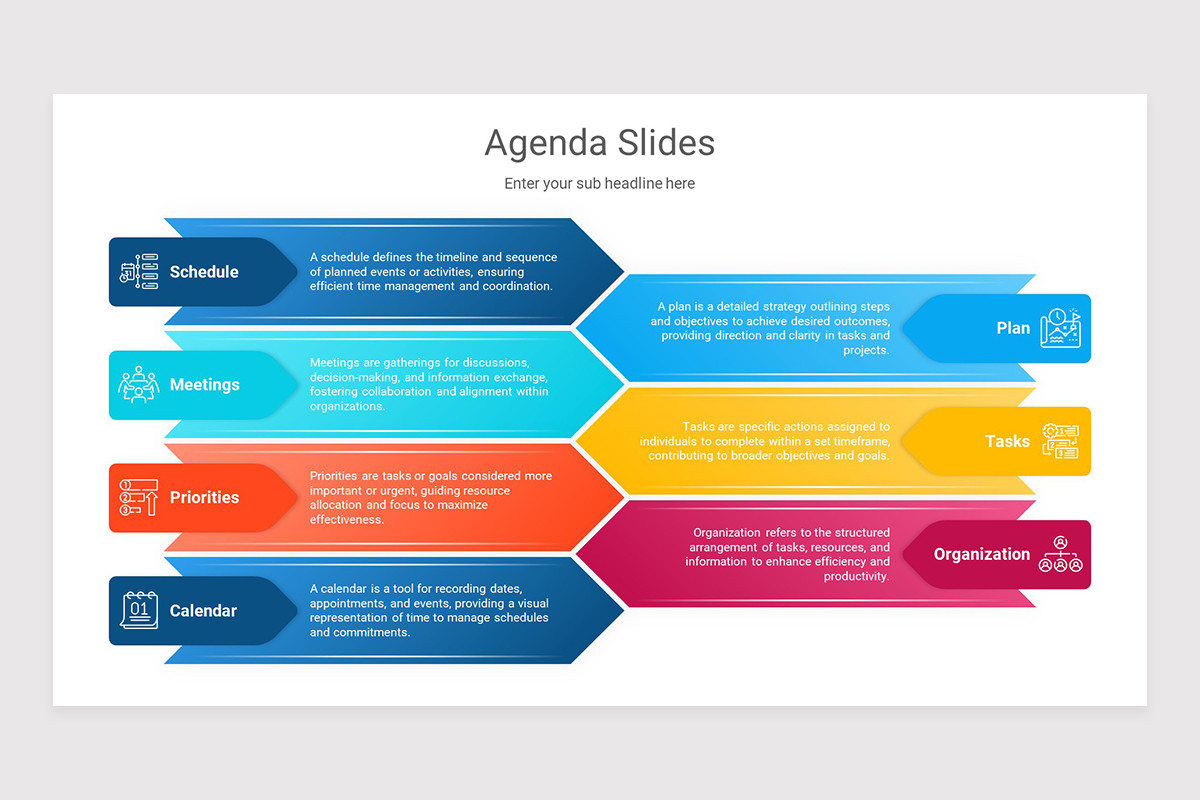 Agenda Bundle Google Slides Presentation Template | Nulivo Market