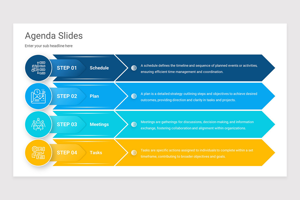 Agenda Bundle Google Slides Presentation Template | Nulivo Market