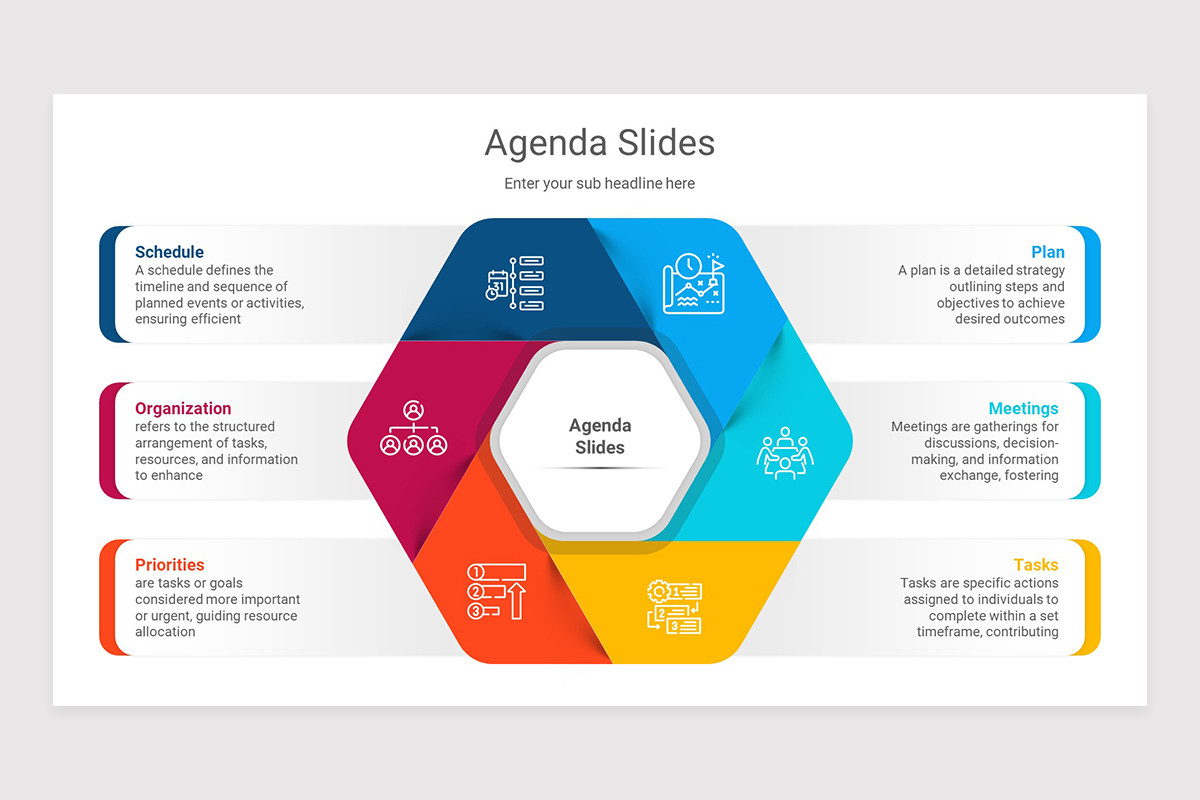Agenda Bundle Google Slides Presentation Template | Nulivo Market