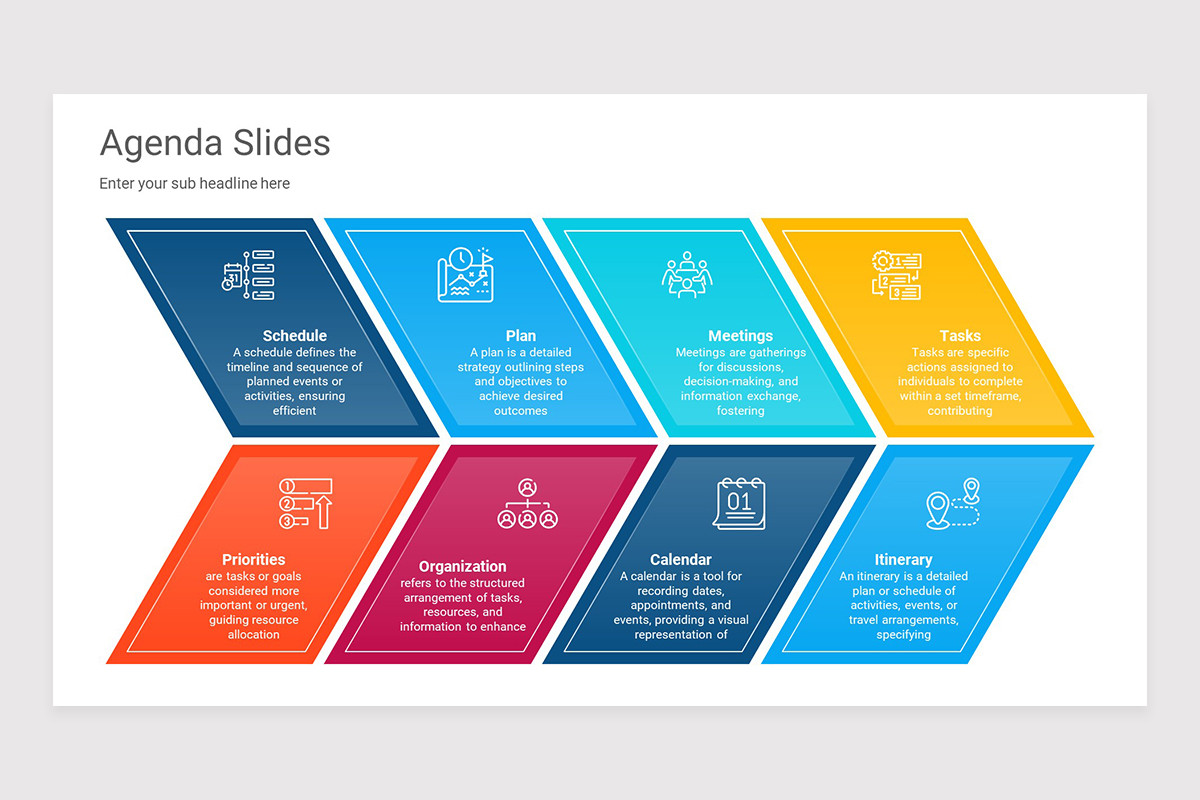 Agenda Bundle Google Slides Presentation Template | Nulivo Market