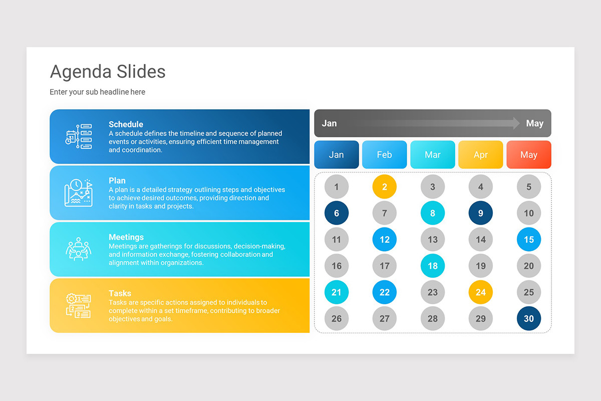 Agenda Bundle Keynote Presentation Template | Nulivo Market