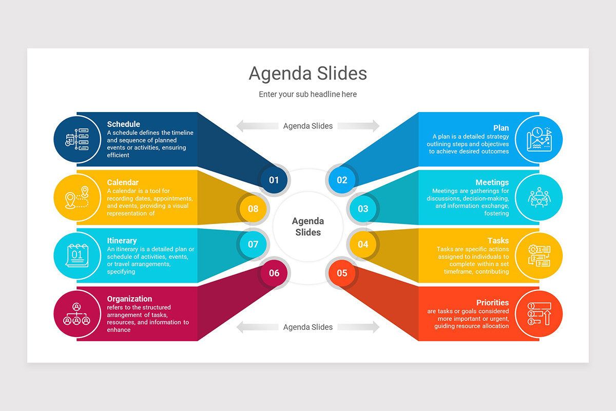 Agenda Bundle Keynote Presentation Template | Nulivo Market