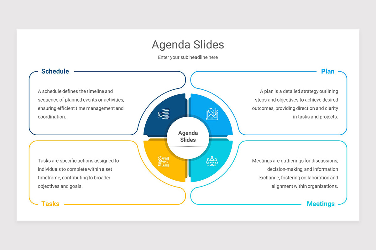 Agenda Bundle Keynote Presentation Template | Nulivo Market