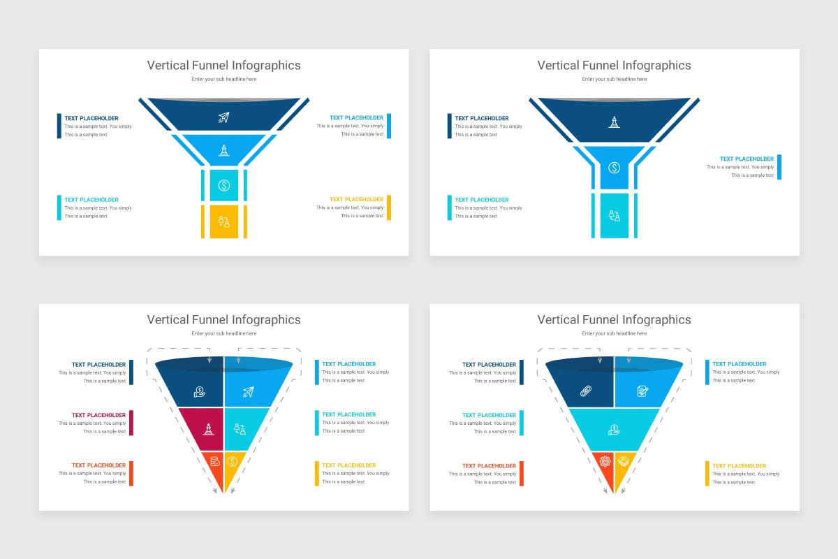 Funnel Models Pack PowerPoint Template | Nulivo Market