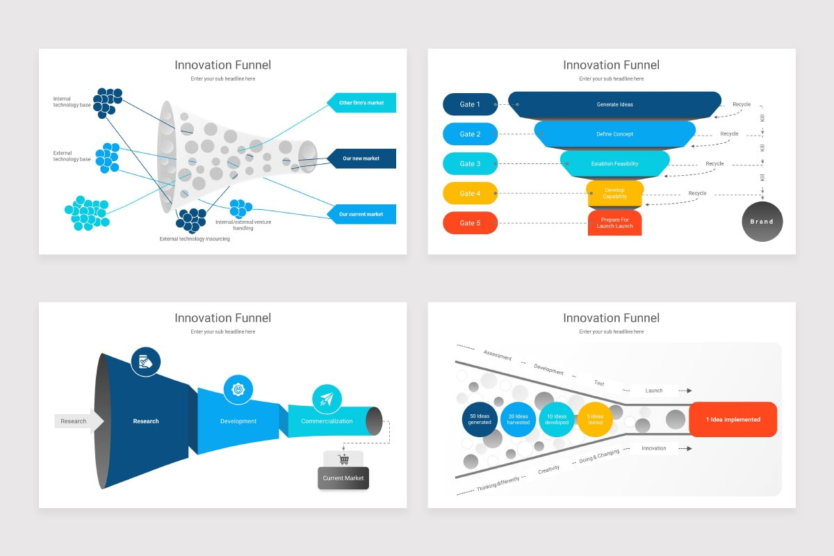 Funnel Models Pack Keynote Template | Nulivo Market