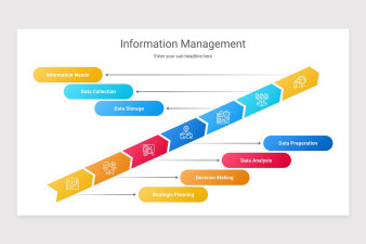 Information Management PowerPoint Presentation Template | Nulivo Market