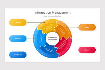 Information Management Keynote Presentation Template | Nulivo Market