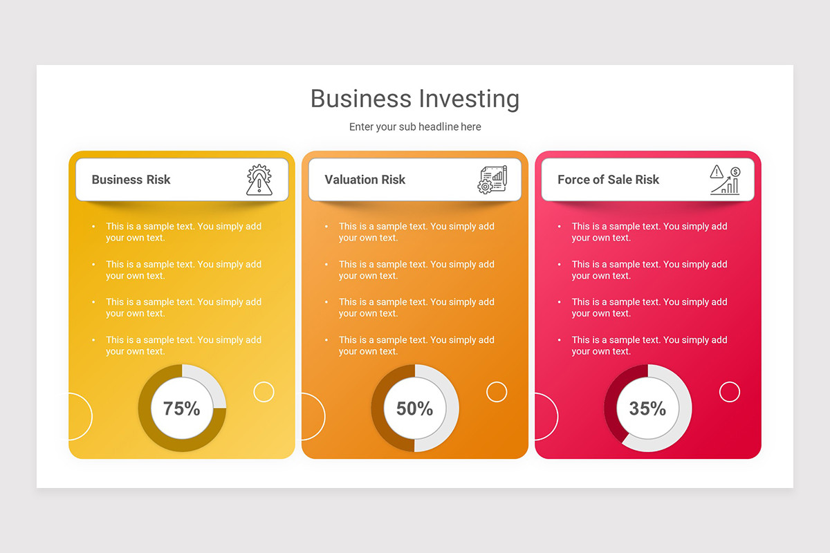 Business Investing PowerPoint Presentation Template | Nulivo Market