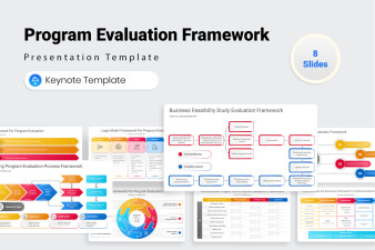 Program Evaluation Framework Keynote Presentation Template | Nulivo Market