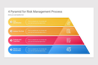 Investment Risk Pyramid Keynote Presentation Template | Nulivo Market