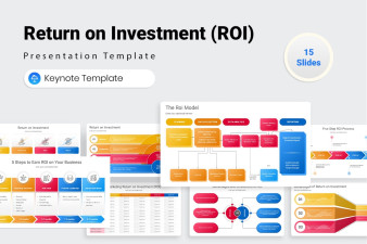 Return on Investment (ROI) Keynote Presentation Template | Nulivo Market