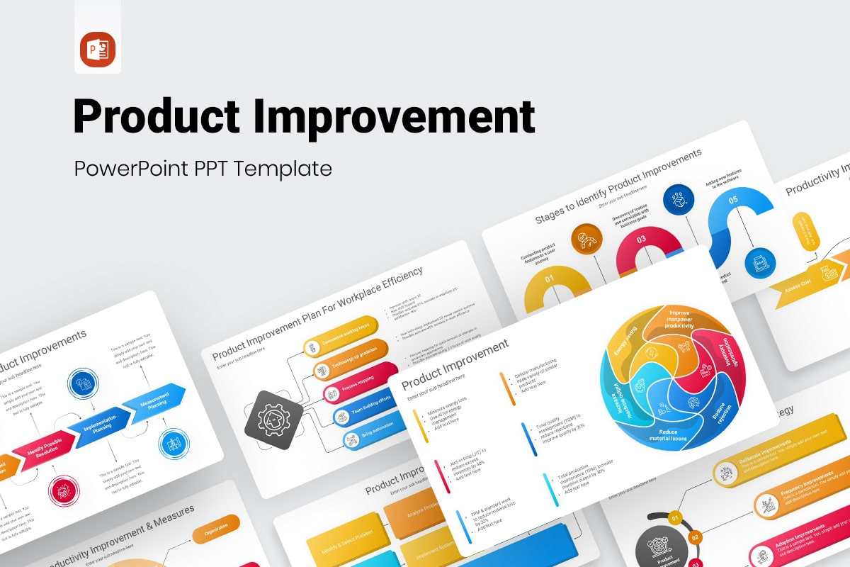 Product Improvement PowerPoint Presentation Template | Nulivo Market