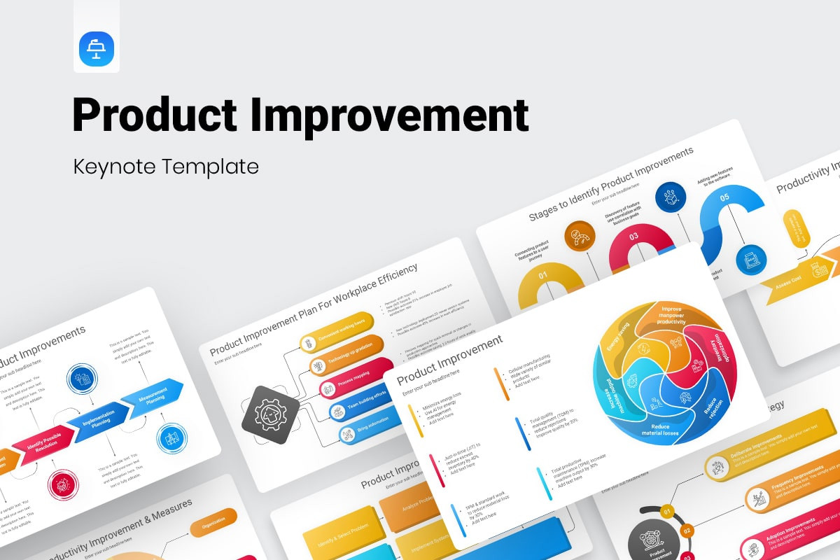 Product Improvement Keynote Presentation Template | Nulivo Market