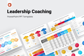 Leadership Coaching PowerPoint Presentation Template | Nulivo Market