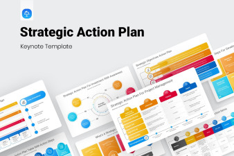 Strategic Action Plan Keynote Presentation Template | Nulivo Market