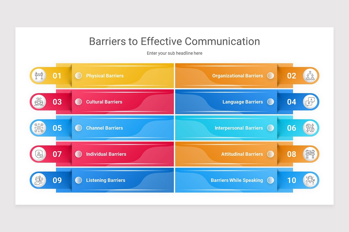 Barriers to Effective Communication Keynote Presentation Template ...