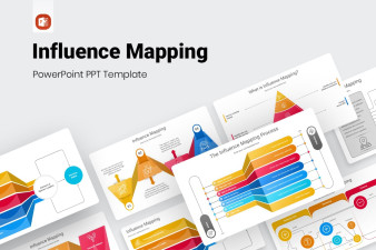 Influence Mapping PowerPoint Presentation Template | Nulivo Market