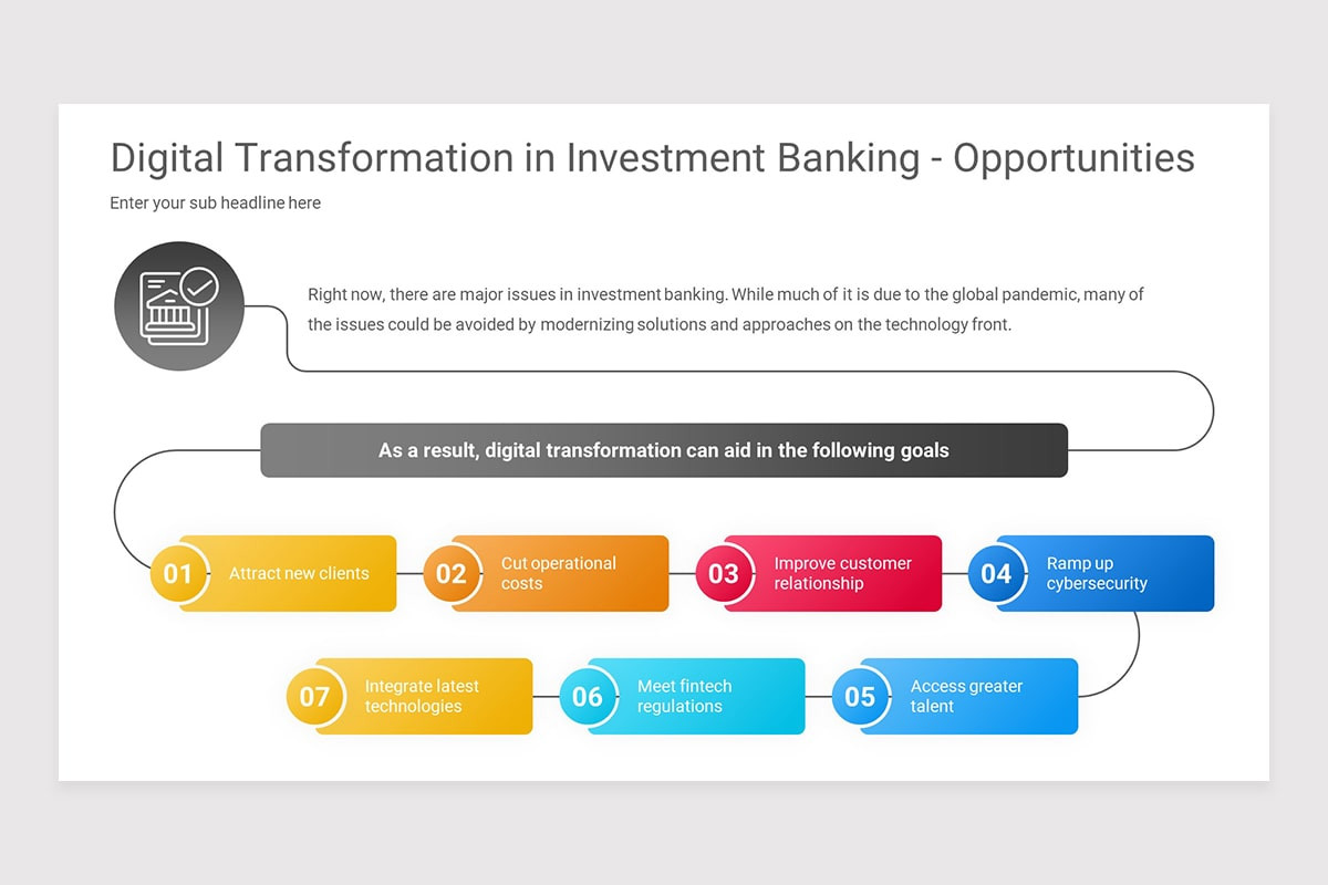 Investment Banking PowerPoint Presentation Template | Nulivo Market