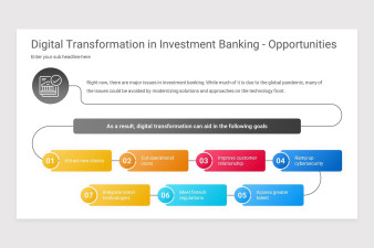 Investment Banking PowerPoint Presentation Template | Nulivo Market