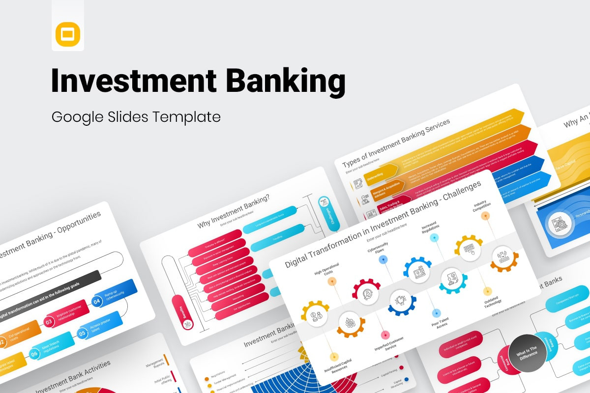 Investment Banking Google Slides Presentation Template | Nulivo Market