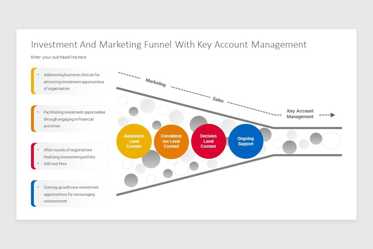 Investment Funnel Keynote Presentation Template | Nulivo Market