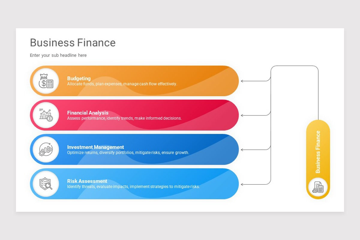 Business Finance Keynote Presentation Template | Nulivo Market