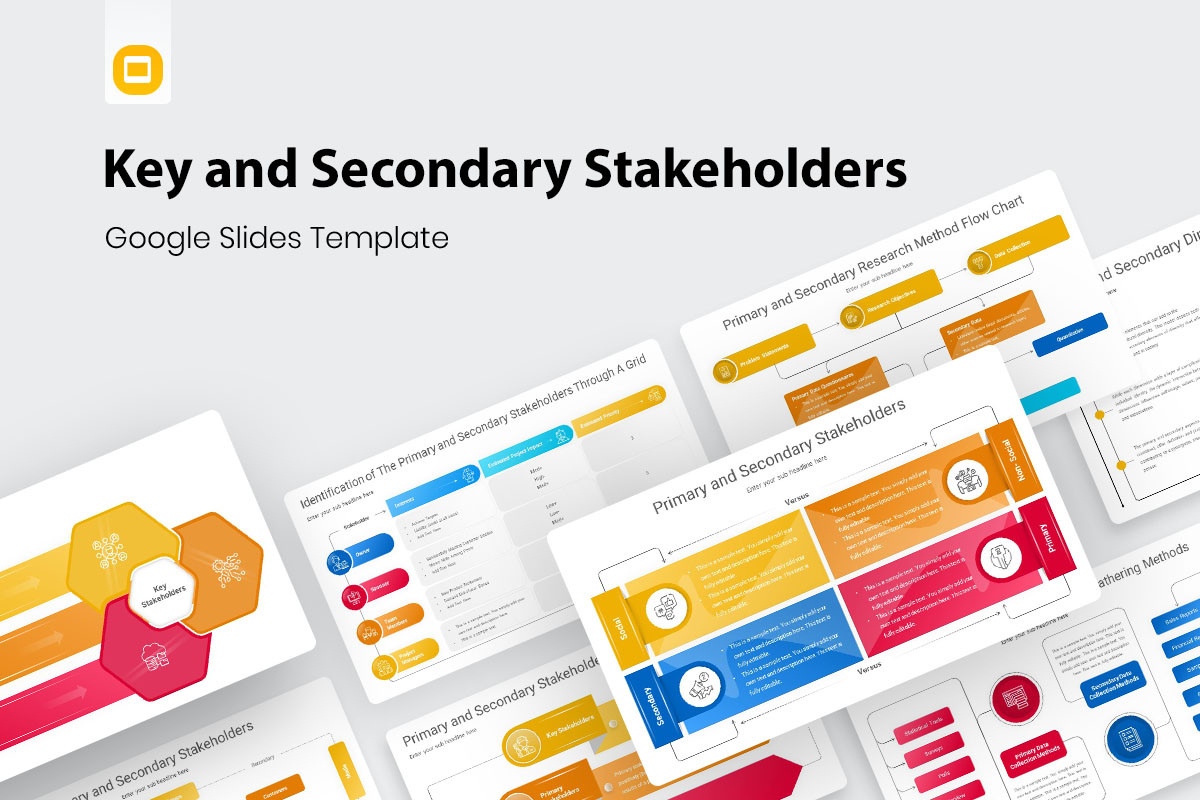 Key and Secondary Stakeholders Google Slides Presentation Template ...