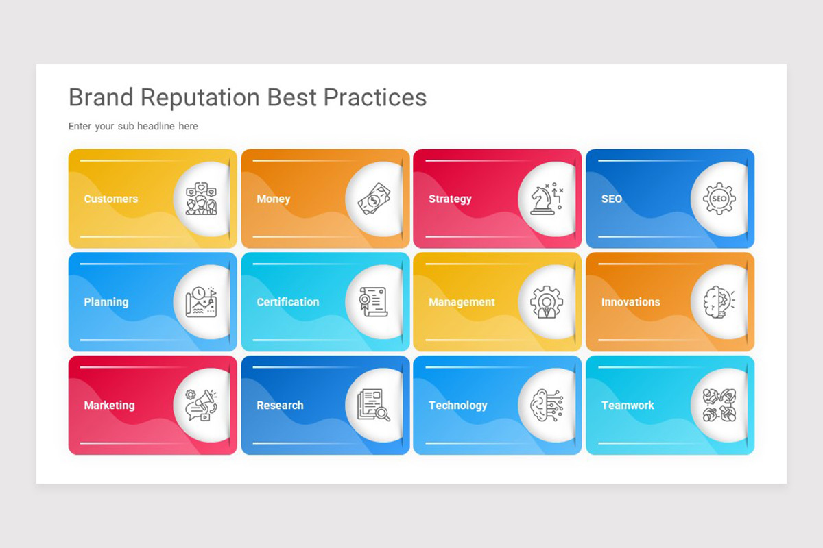 Reputation Marketing Google Slides Presentation Template | Nulivo Market