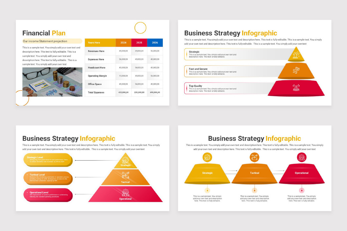 Business Strategy PowerPoint Presentation Template | Nulivo Market