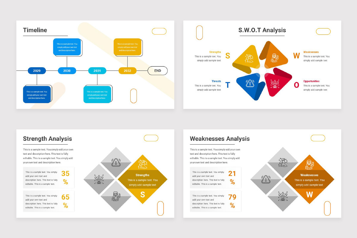 Business Proposal PowerPoint Infographics Template | Nulivo Market