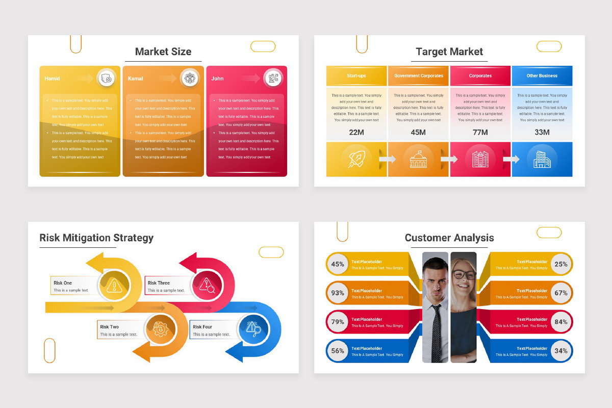 Business Proposal Keynote Infographics Template | Nulivo Market