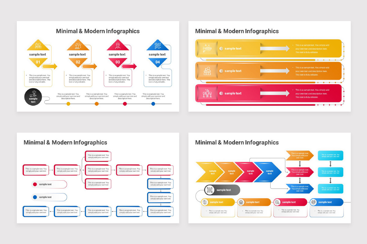 Minimal Modern Powerpoint Presentation Template Nulivo Market