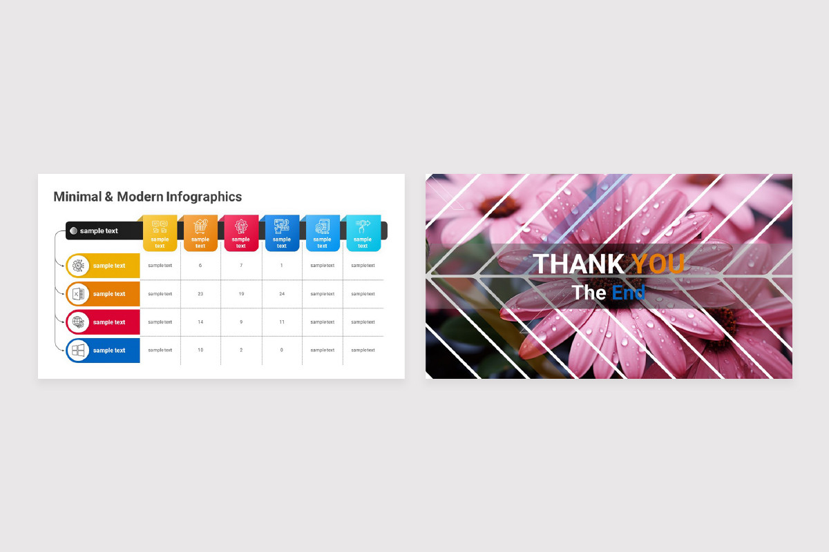 Minimal & Modern Google Slides Presentation Template | Nulivo Market