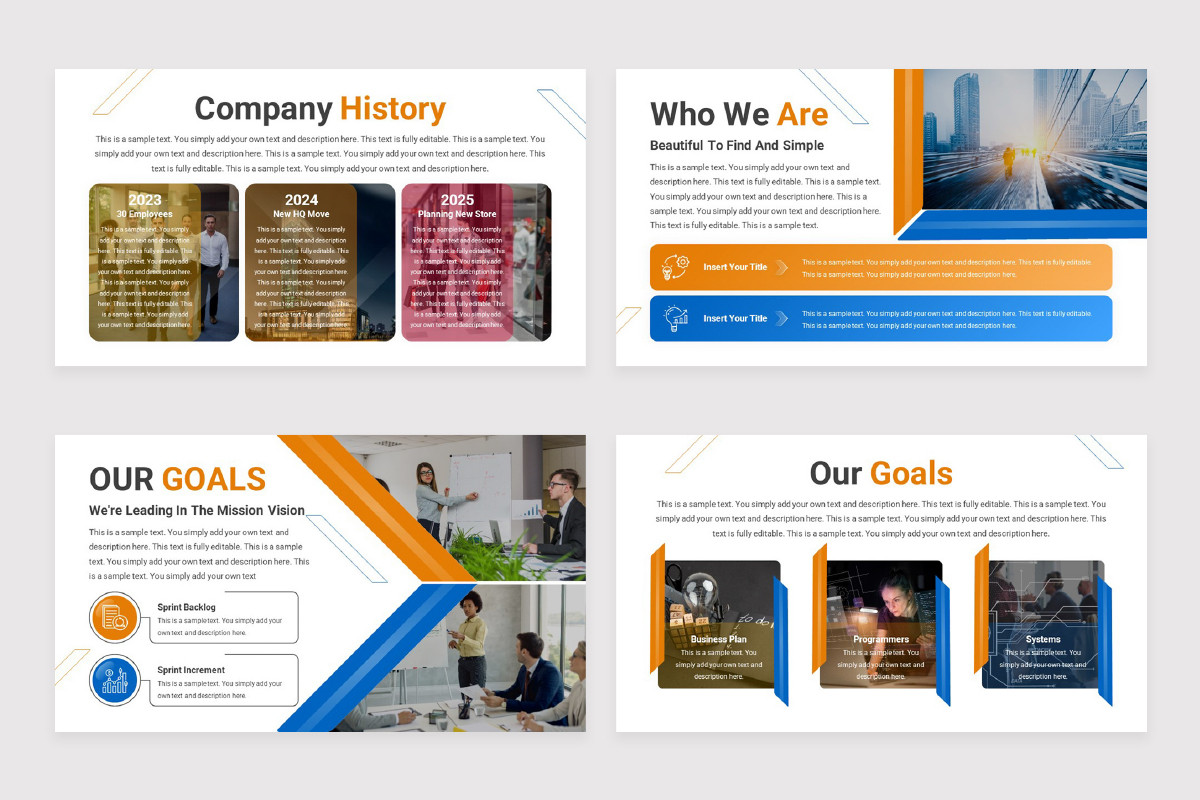 Minimal & Modern Keynote Presentation Template | Nulivo Market