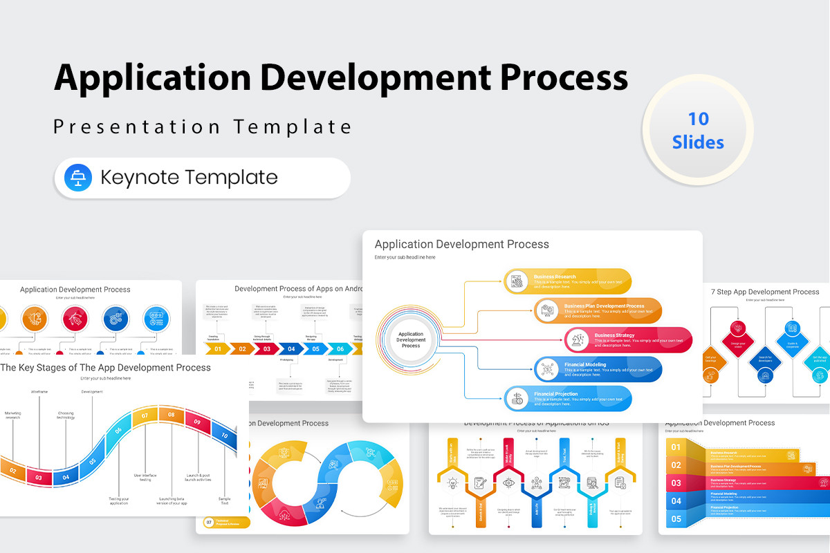 Application Development Process Keynote Presentation Template | Nulivo ...