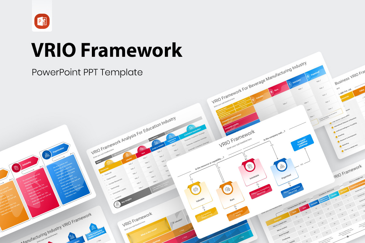VRIO Framework PowerPoint Presentation Template | Nulivo Market