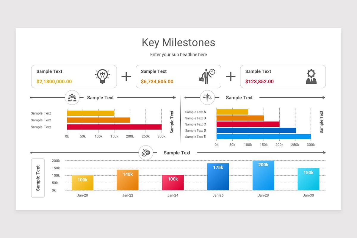 Key Milestones Keynote Presentation Template | Nulivo Market