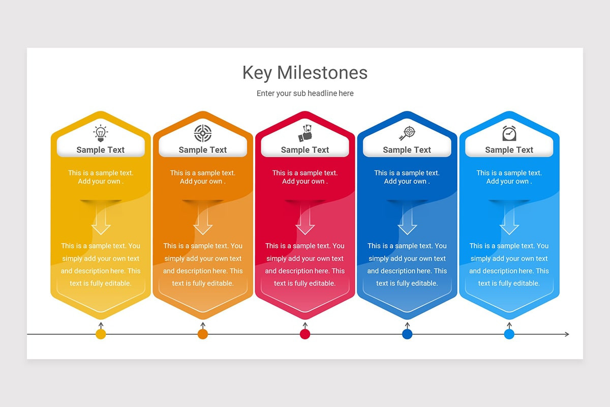 Key Milestones Keynote Presentation Template | Nulivo Market