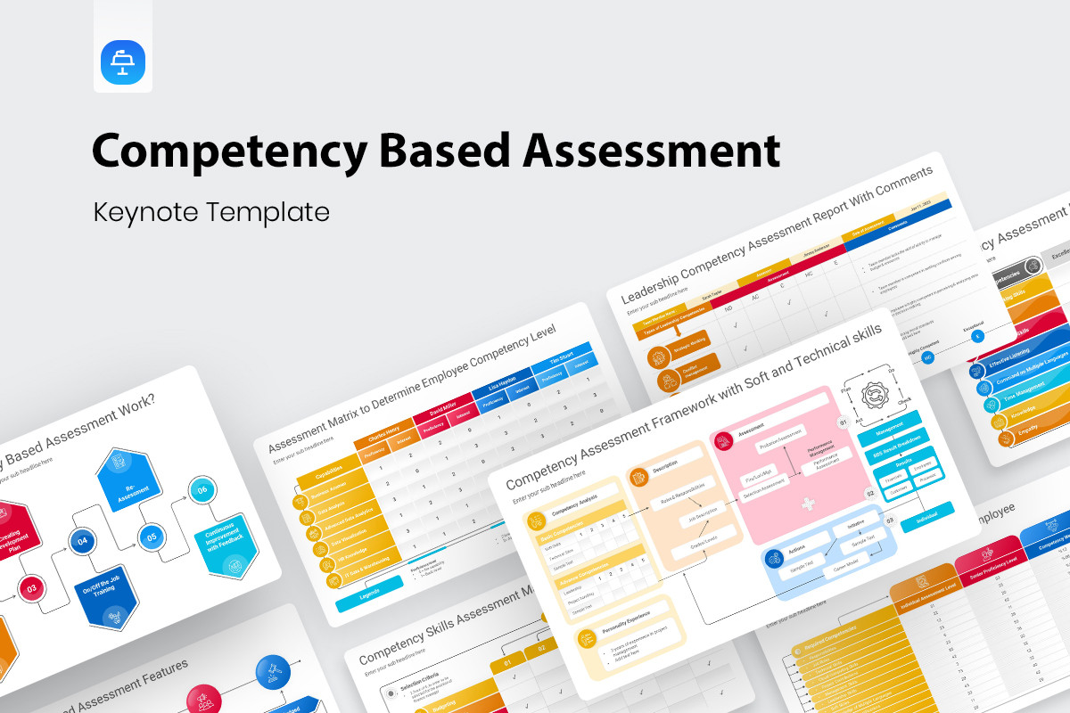 Competency Based Assessment Keynote Presentation Template | Nulivo Market
