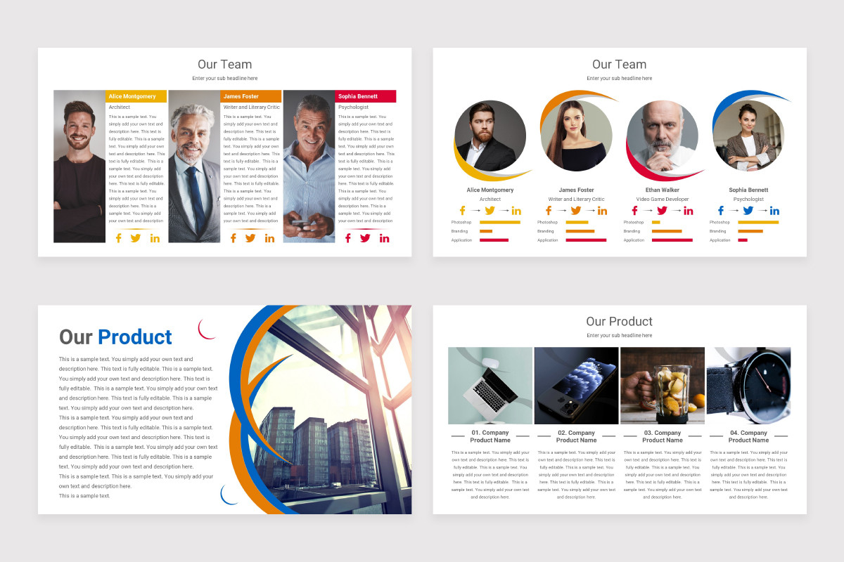 Agent PowerPoint Presentation Template | Nulivo Market