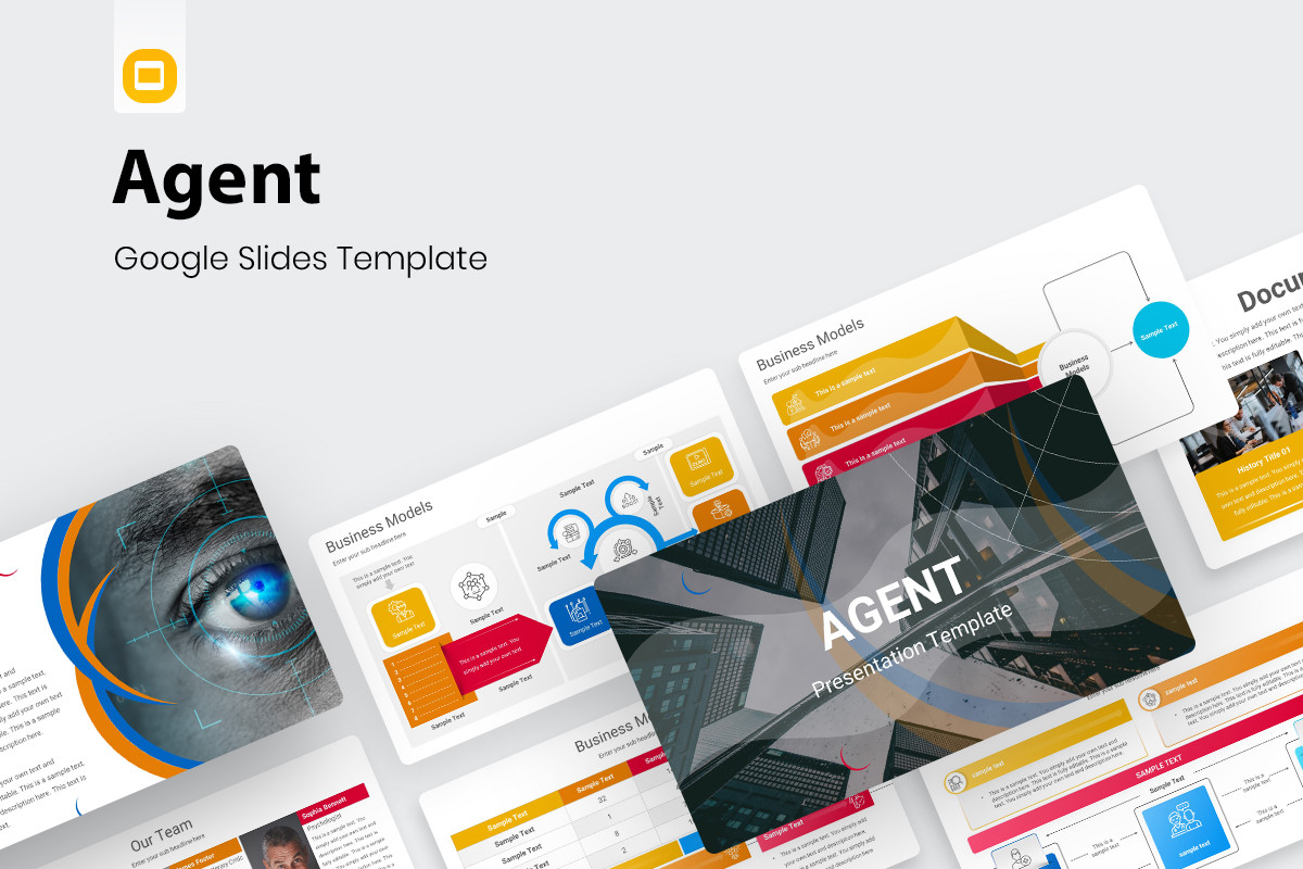 Agent Google Slides Presentation Template | Nulivo Market