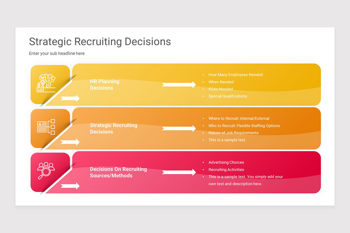 Strategic Recruiting PowerPoint Presentation Template | Nulivo Market